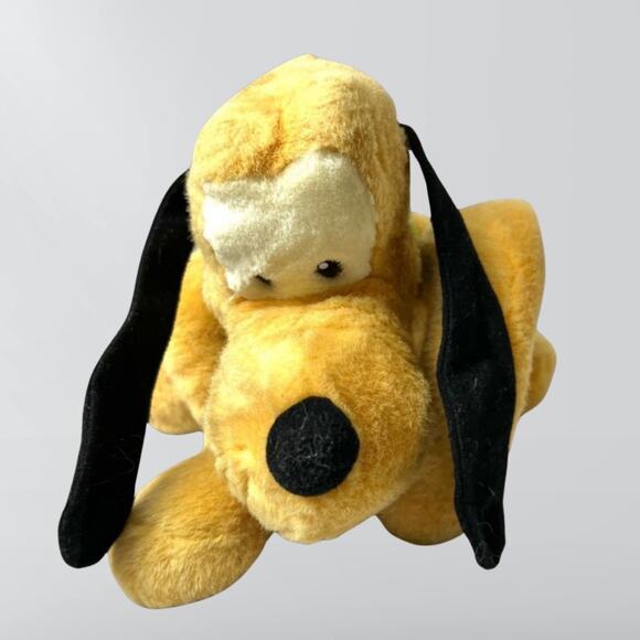 Disney | Toys | Vintage 9s The Walt Disney Company Pluto Plush | Poshmark